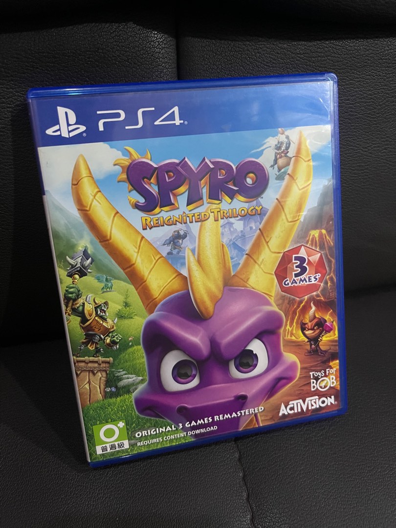 Spyro Trilogy PS4 Game, Video Gaming, Video Games, PlayStation on Carousell