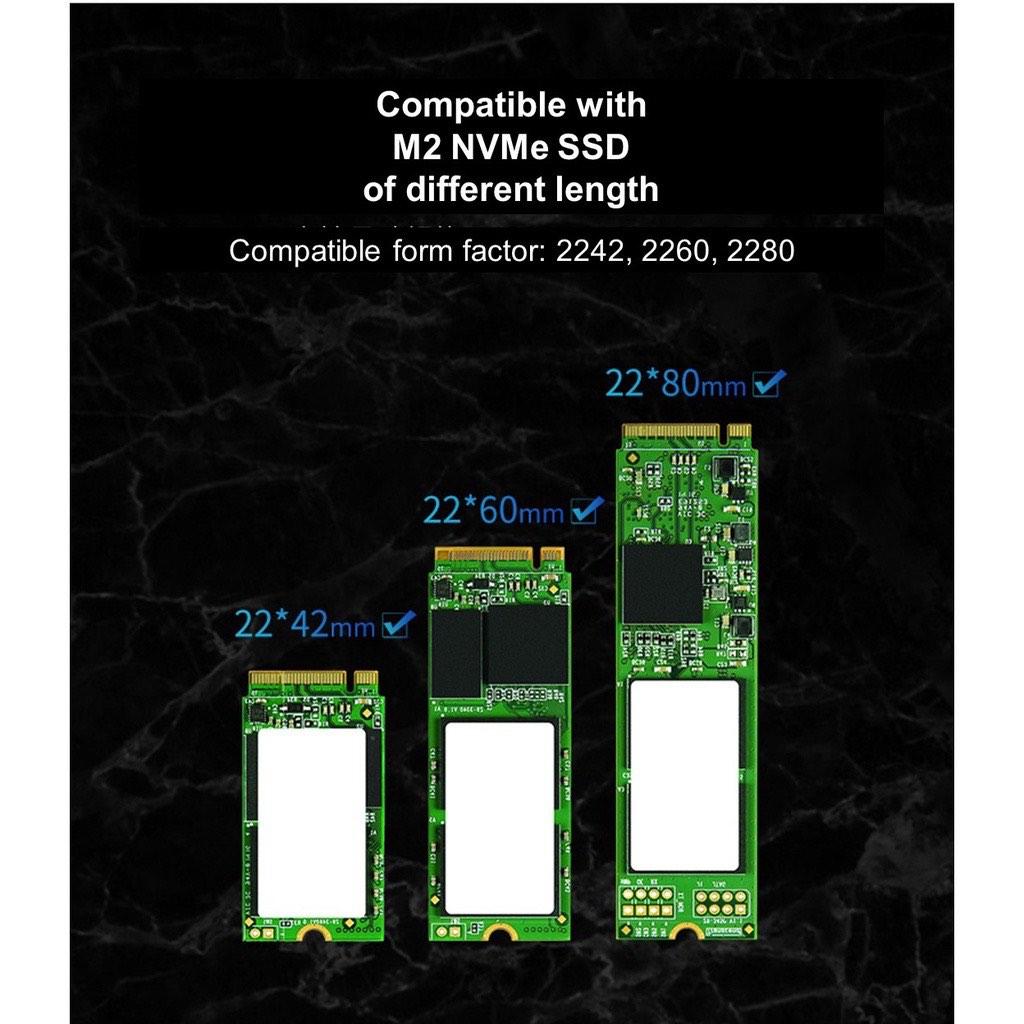 SSK M.2 NVME SSD Enclosure. No box., Computers & Tech, Parts ...