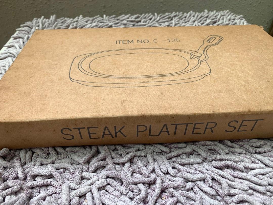 Steak platter set, Furniture & Home Living, Kitchenware & Tableware ...