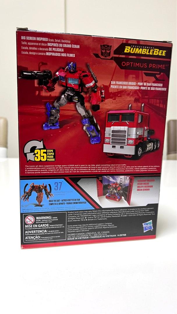 Studio Series 38 - Optimus Prime (Bumblebee Mov), Hobbies & Toys, Toys & Games on Carousell