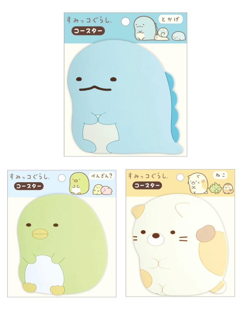 Sumikko gurashi die cut coaster , tokage , Penguin? , Neko San -X Japan ...