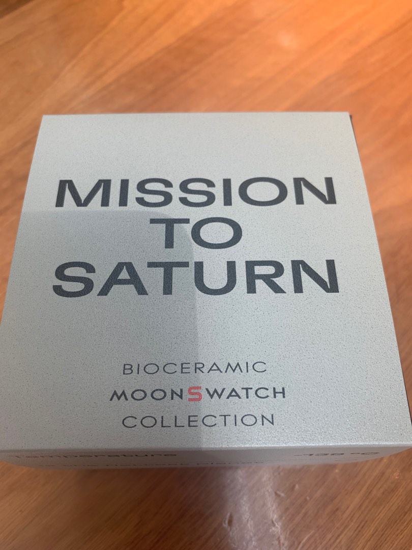 Swatch Omega Saturn moonswatch , Luxury, Watches on Carousell