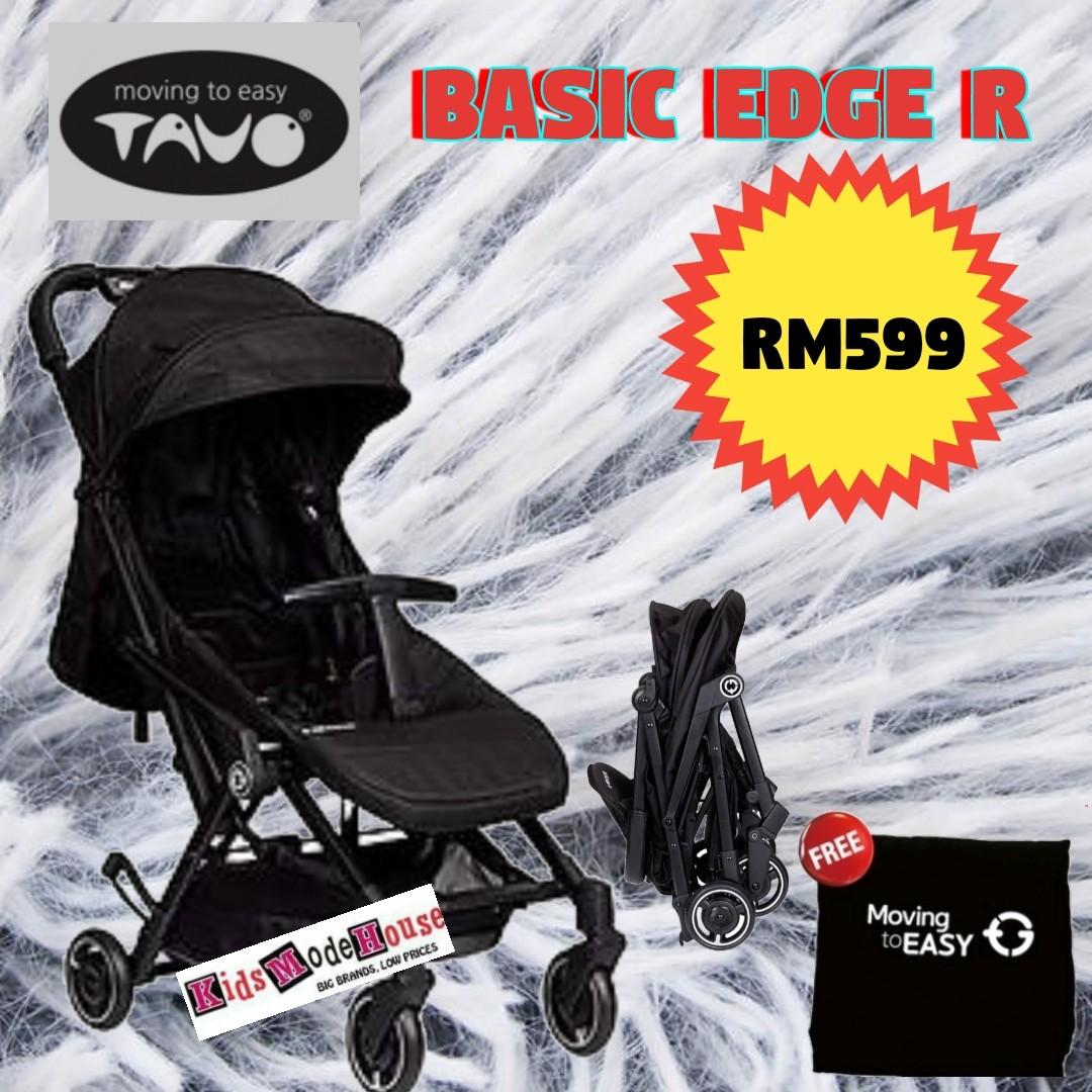 Tavo basic edge from korea black, Babies & Kids, Going Out, Strollers ...