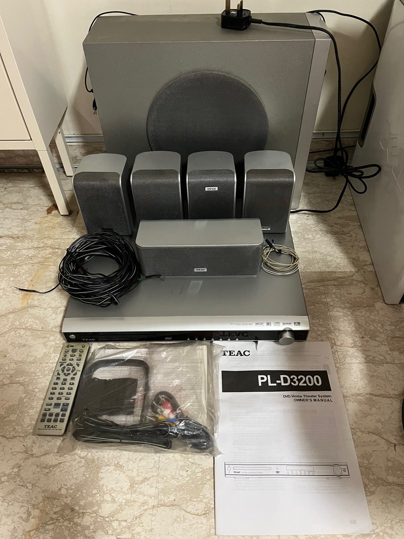 TEAC PL-D3200 DVD Home Theatre System, Audio, Soundbars, Speakers ...