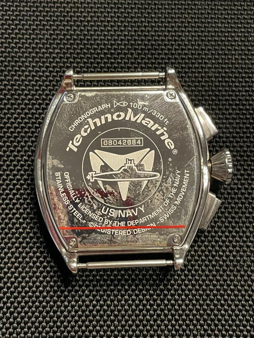 TechnoMarine US Navy Chronograph Watch, Luxury, Watches on Carousell
