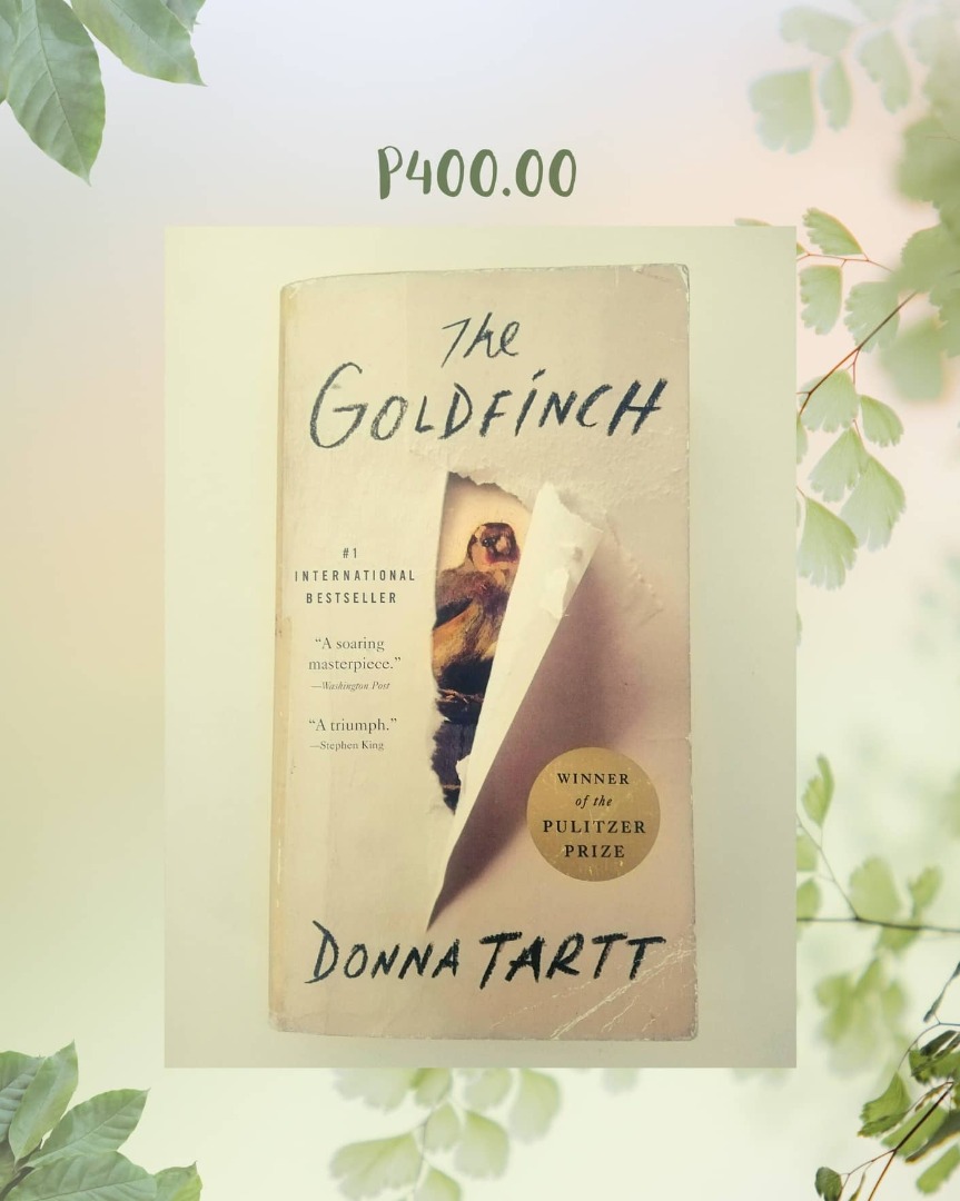 The Goldfinch, Hobbies & Toys, Books & Magazines, Fiction & Non-Fiction ...