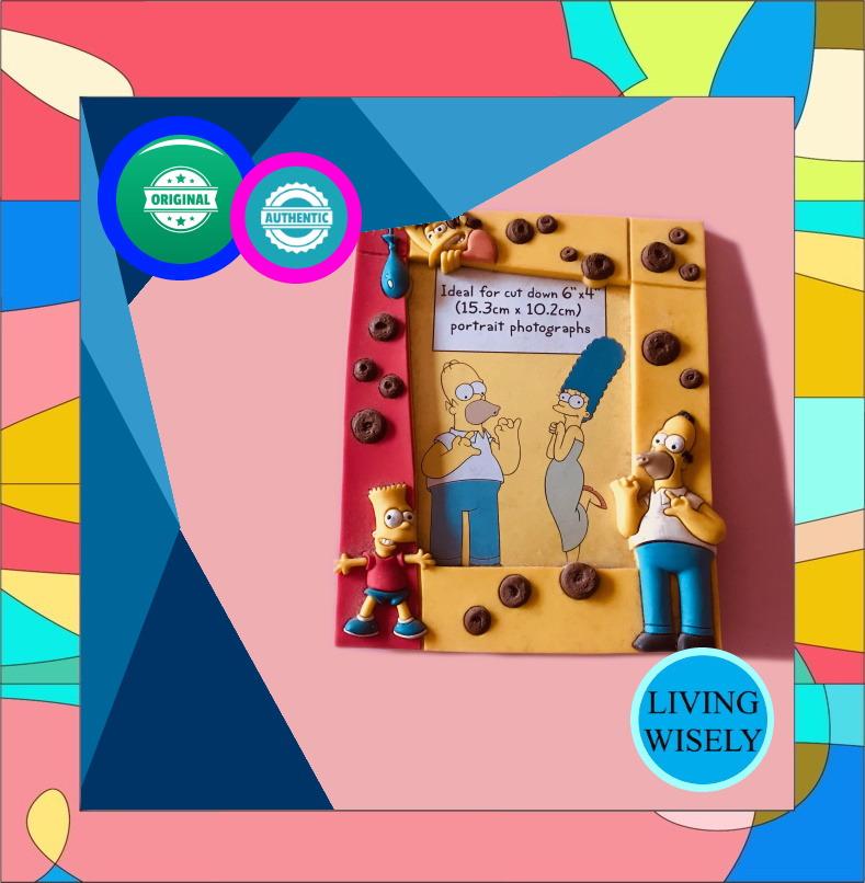 The Simpsons Picture / Photo Frame, Furniture & Home Living, Home Decor ...