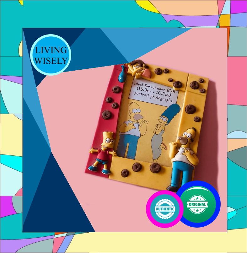 The Simpsons Picture / Photo Frame, Furniture & Home Living, Home Decor ...