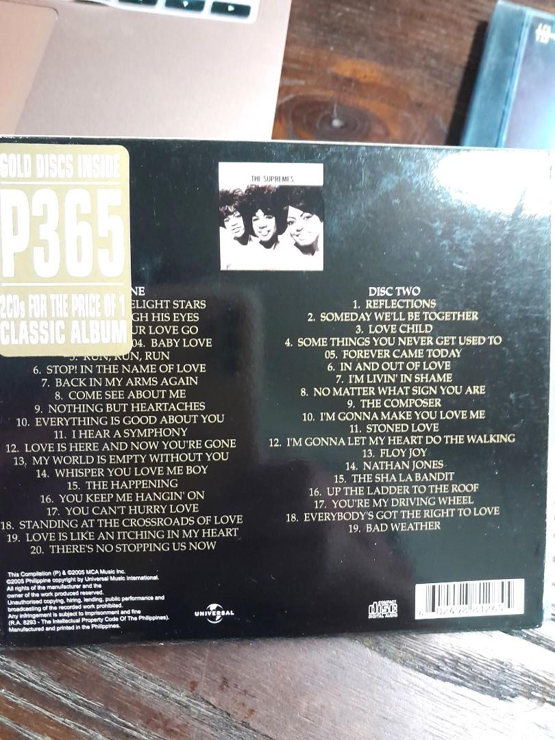 The supremes Gold 2-disc set, Hobbies & Toys, Music & Media, CDs & DVDs ...