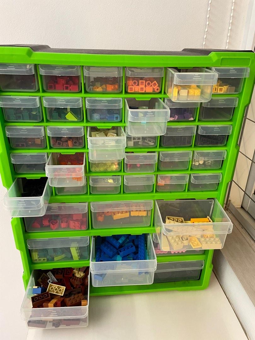 Tool Box Multi-compartment storage for Small items, Furniture & Home ...