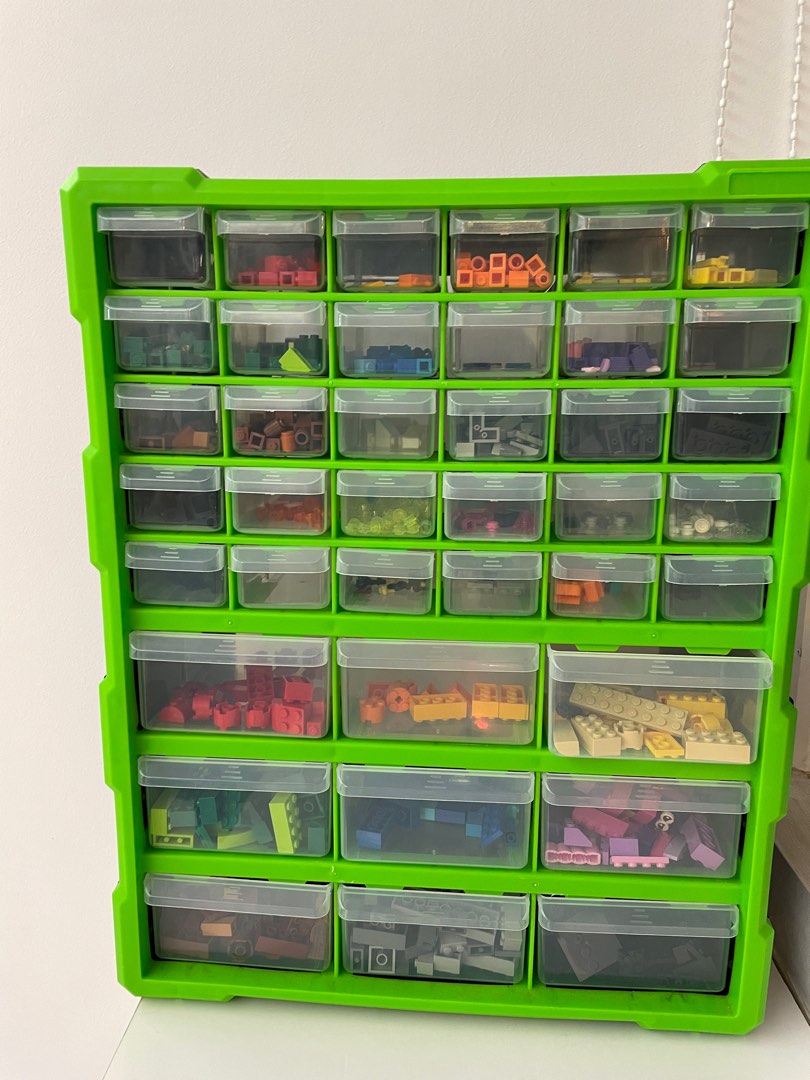 Tool Box Multi-compartment storage for Small items, Furniture & Home ...