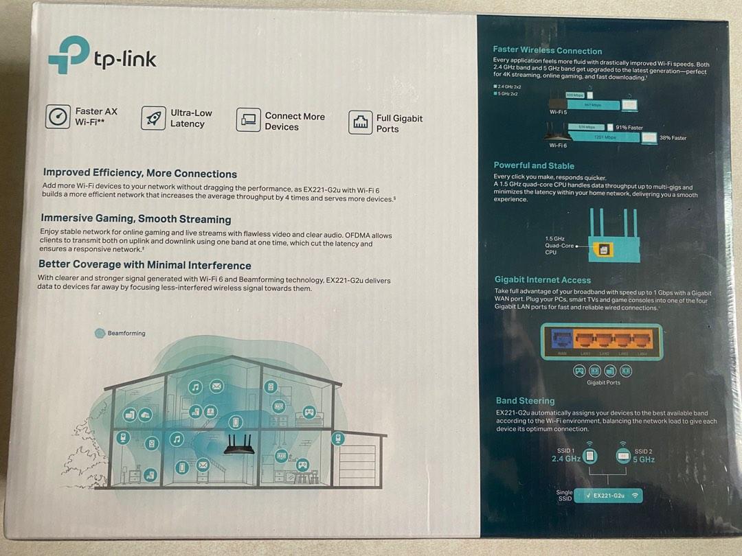 TP Link AX-1800 Router- New, Computers & Tech, Parts & Accessories ...
