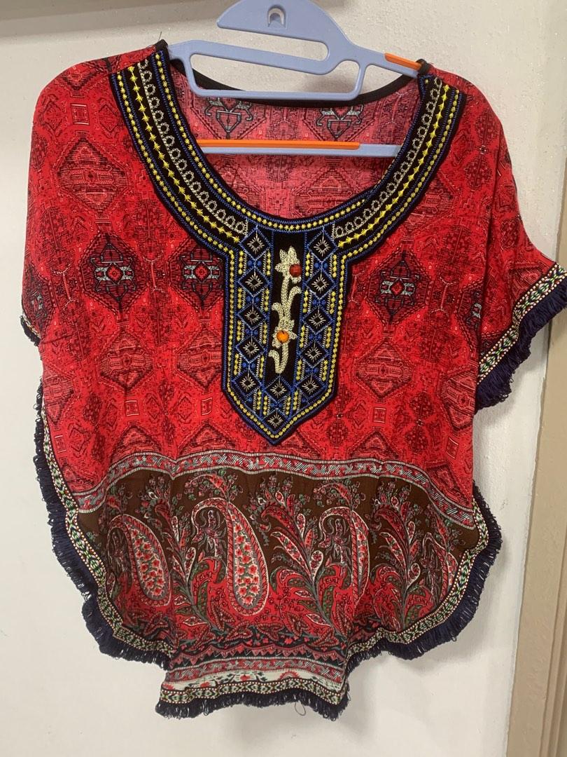 Traditional woman tops, Women's Fashion, Tops, Blouses on Carousell