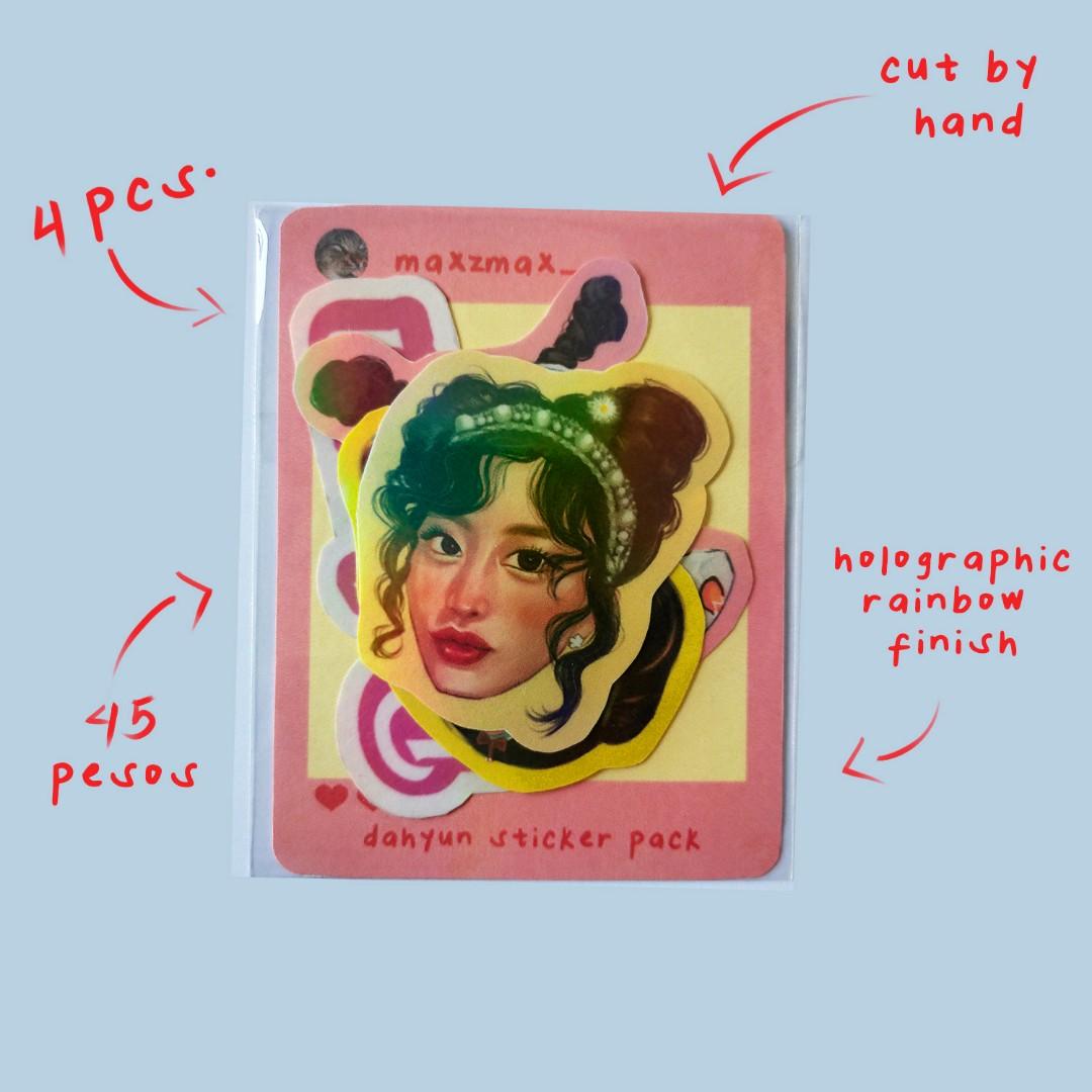Twice Dahyun Sticker pack, Hobbies & Toys, Stationary & Craft, Handmade Craft on Carousell
