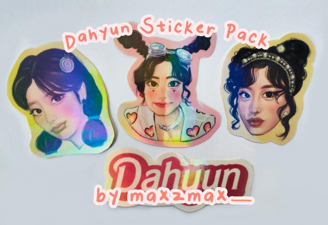Twice Dahyun Sticker pack, Hobbies & Toys, Stationary & Craft, Handmade Craft on Carousell