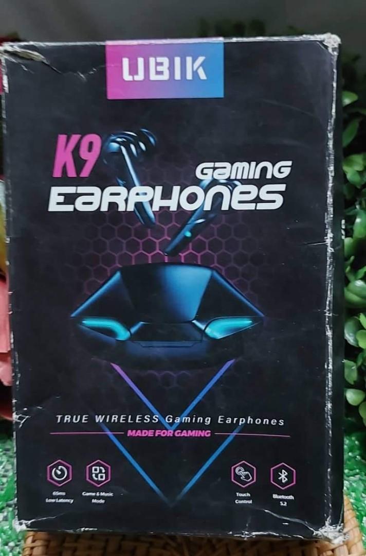 UBIK K9 Gaming Earphones 9D Sound Ear Bluetooth Earphones Wireless ...