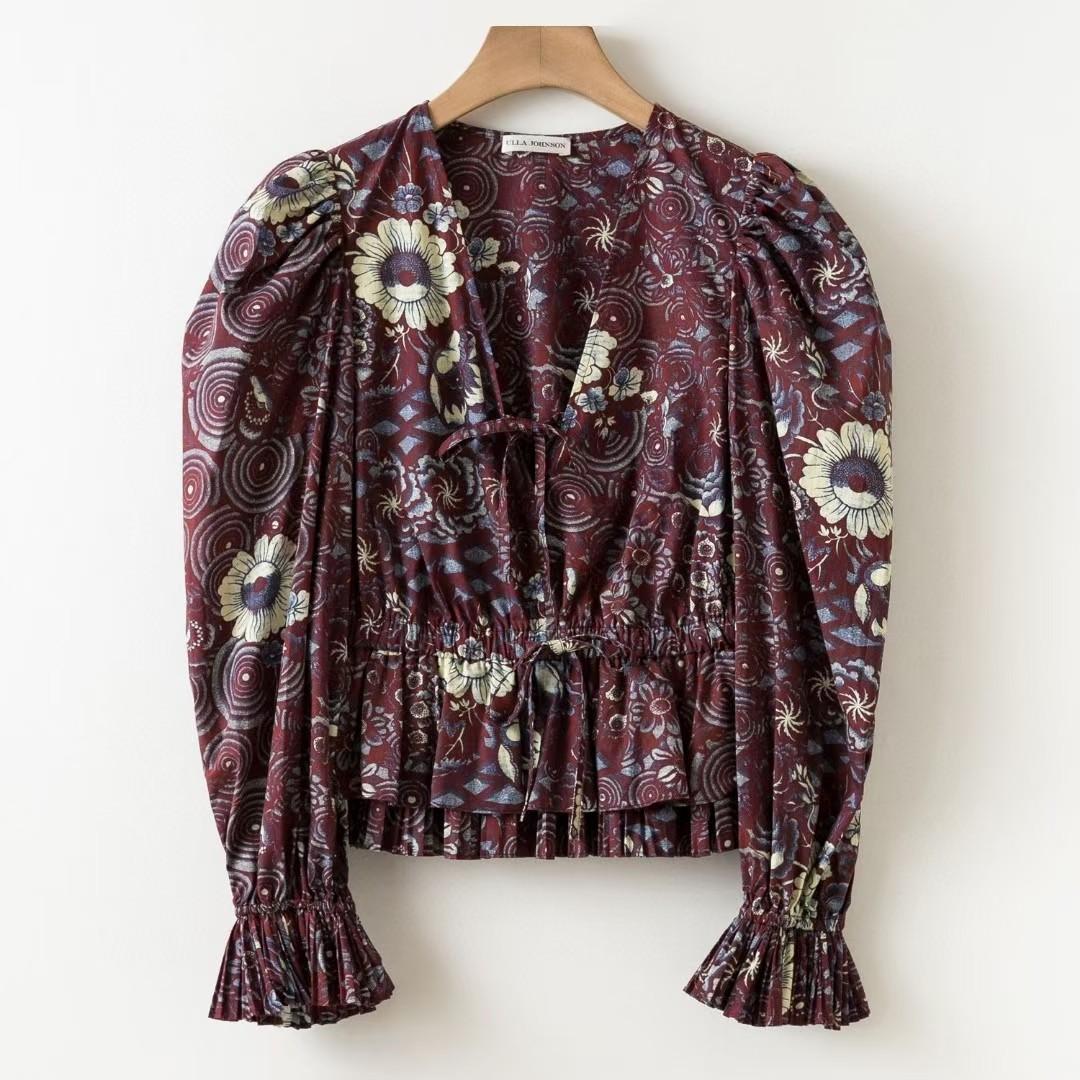 Ulla Johnson Ren Blouse, Women's Fashion, Tops, Blouses on Carousell