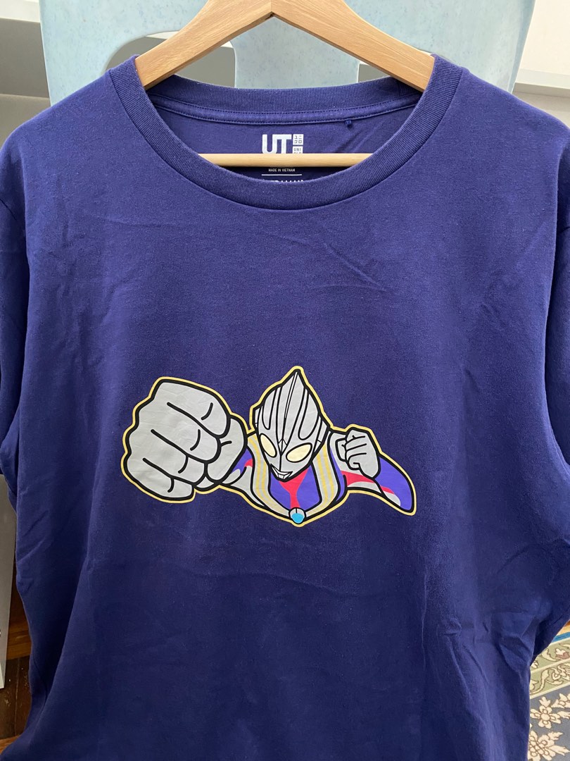 Ultraman Tiga Uniqlo Tees / Anime, Men's Fashion, Tops & Sets, Tshirts ...