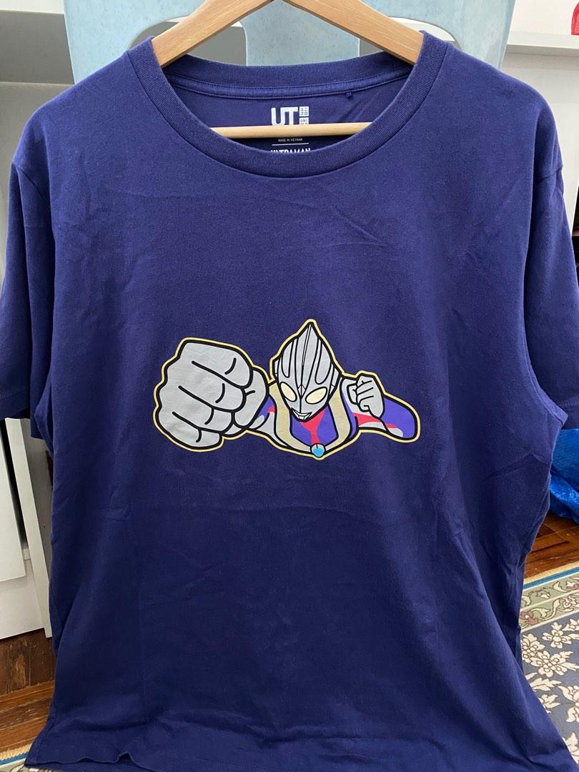 Ultraman Tiga Uniqlo Tees / Anime, Men's Fashion, Tops & Sets, Tshirts ...