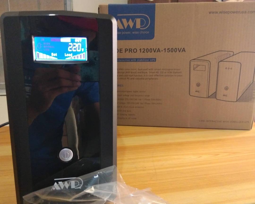 UPS AWP 1500VA PRO LCD, Computers & Tech, Parts & Accessories, Other ...