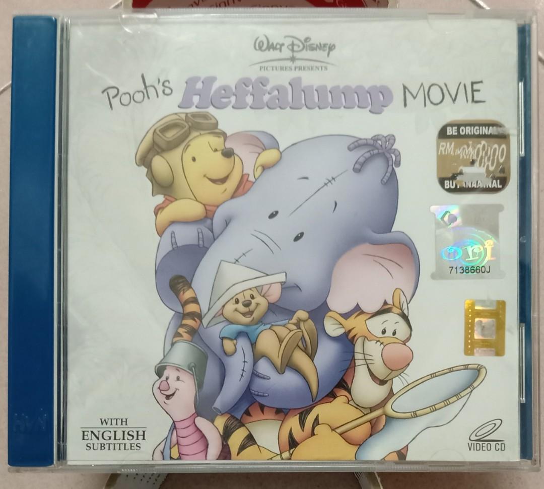 VCD DISNEY POOH HEFFALUMP MOVIE CARTOON, Hobbies & Toys, Music & Media ...