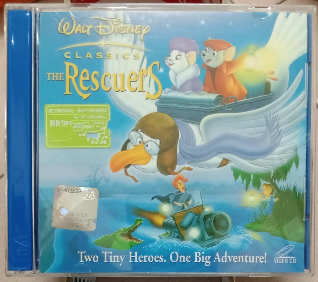 VCD DISNEY The Rescuers CARTOON., Hobbies & Toys, Music & Media, CDs ...