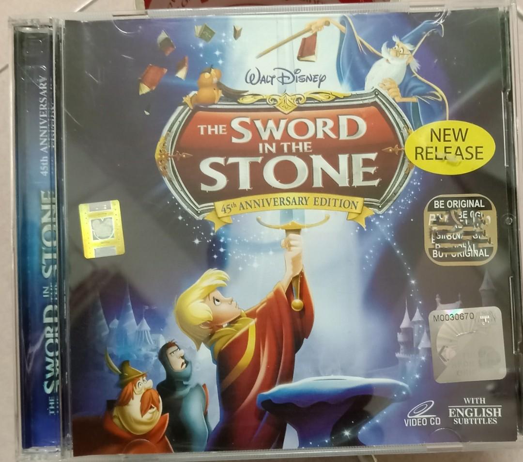 VCD DISNEY The Sword in the Stone CARTOON, Hobbies & Toys, Music ...