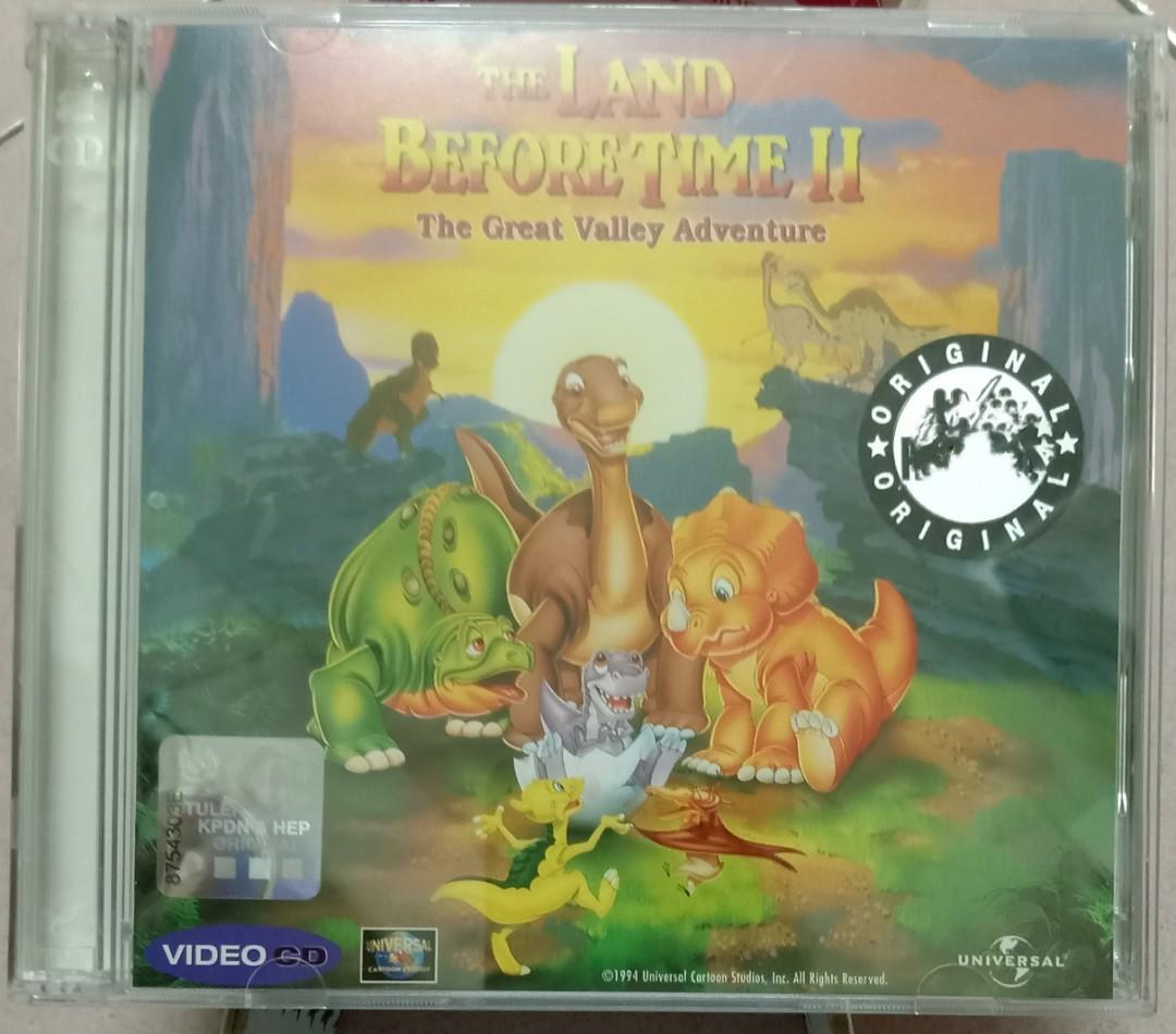 VCD The Land Before time DINOSAUR CARTOON, Hobbies & Toys, Music ...