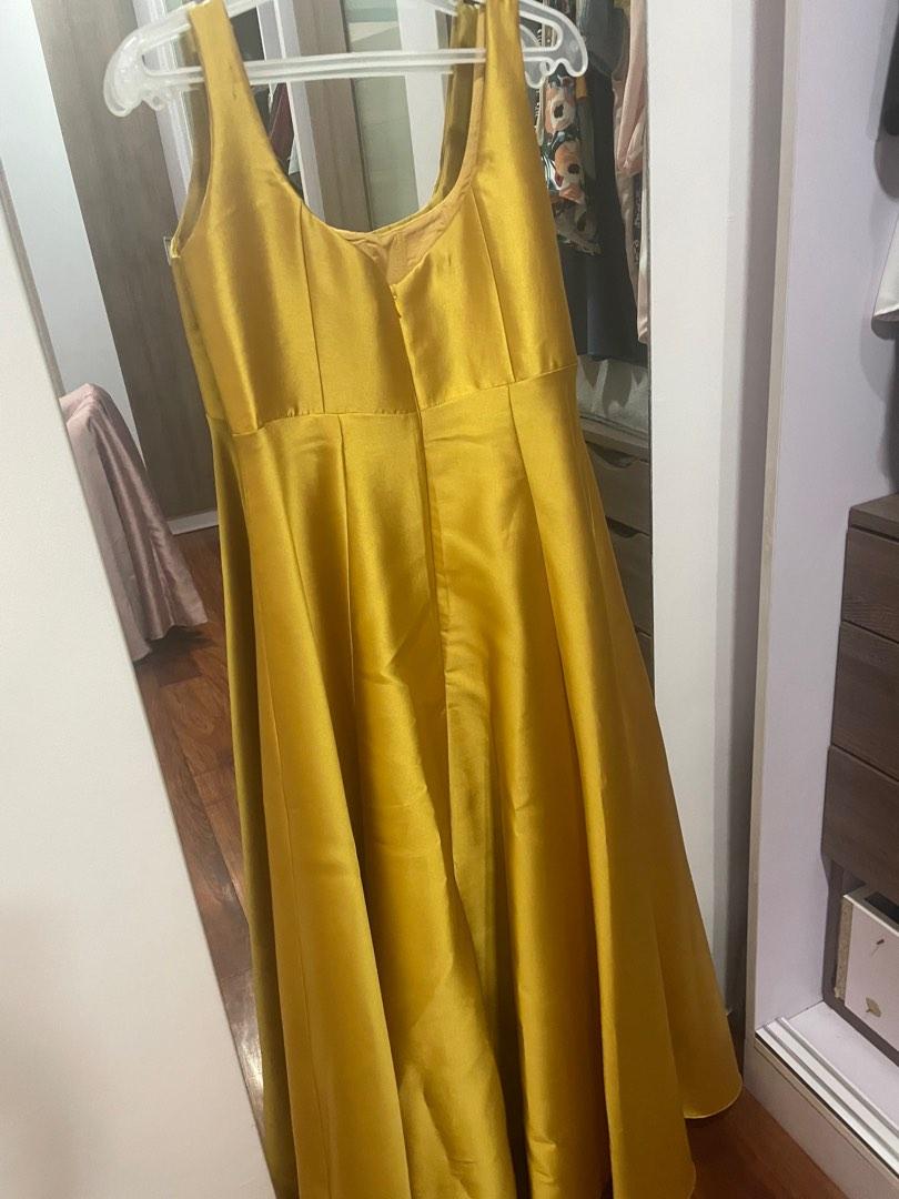 Vee Tan Empire Cut Gown, Women's Fashion, Dresses & Sets, Evening ...