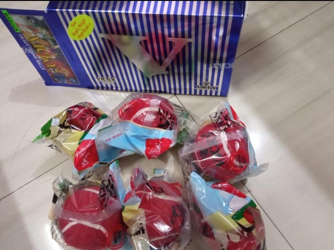 Vicky cricket hard tennis ball, Sports Equipment, Sports & Games ...
