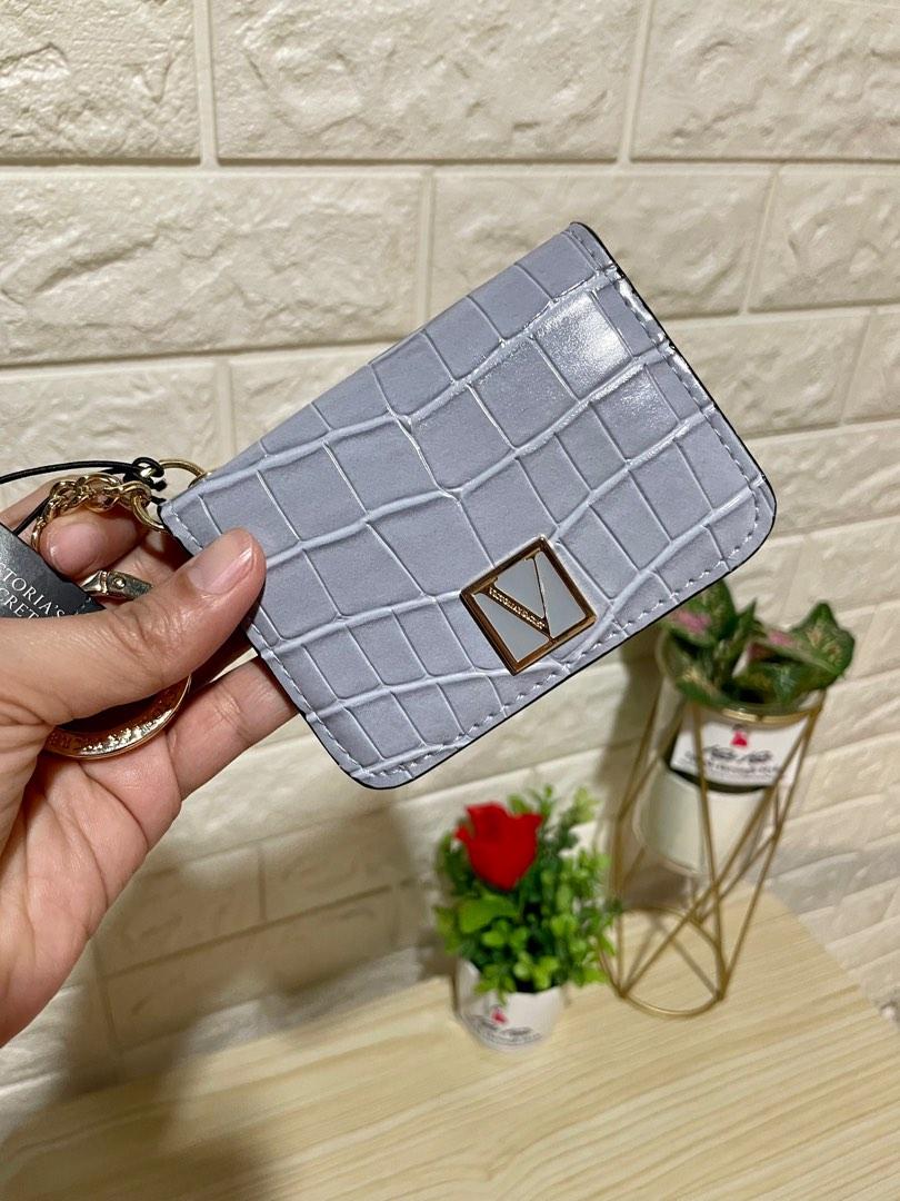 Victoria's Secret The Victoria Foldable Card Case with Keychain, Women ...