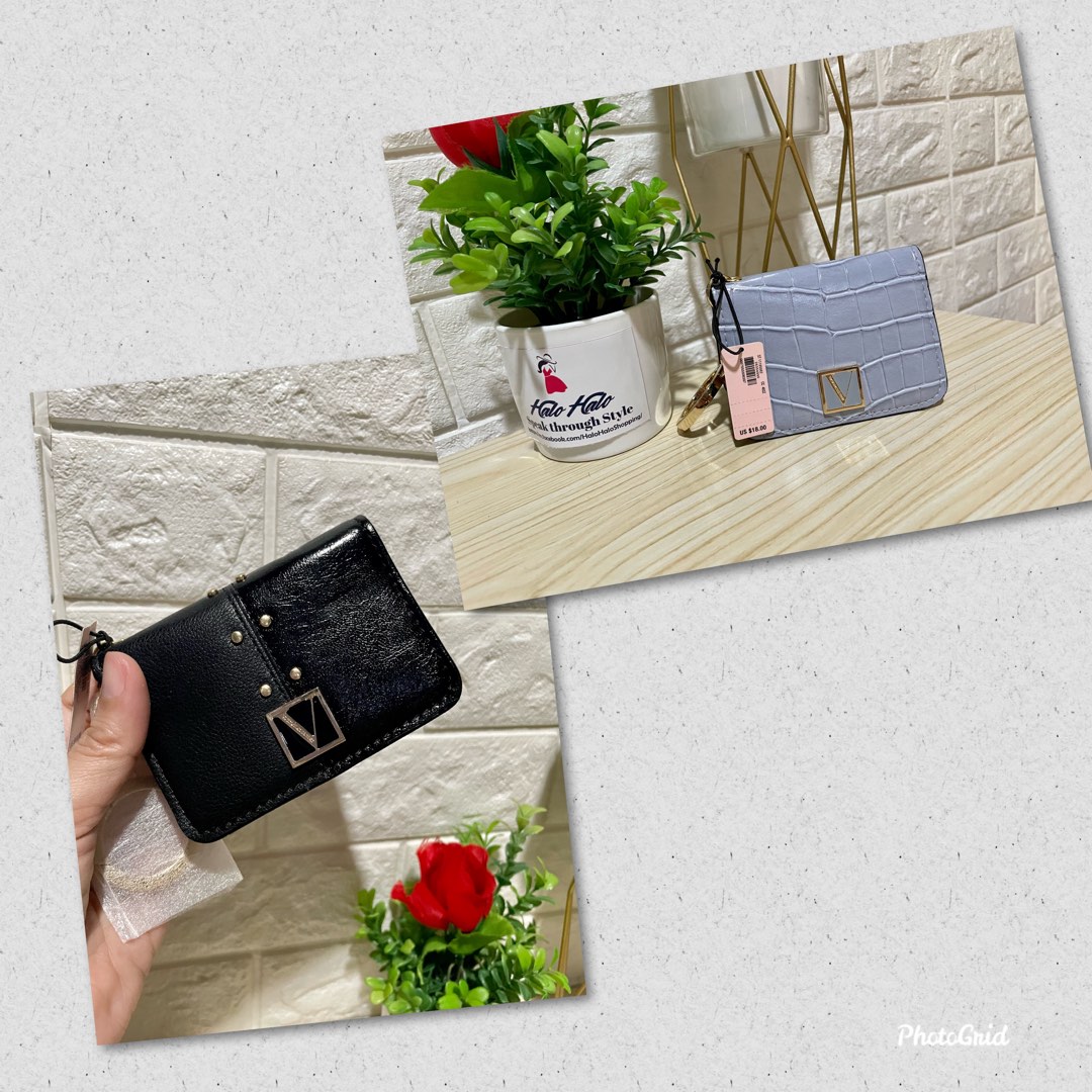 Victoria's Secret The Victoria Foldable Card Case with Keychain, Women ...