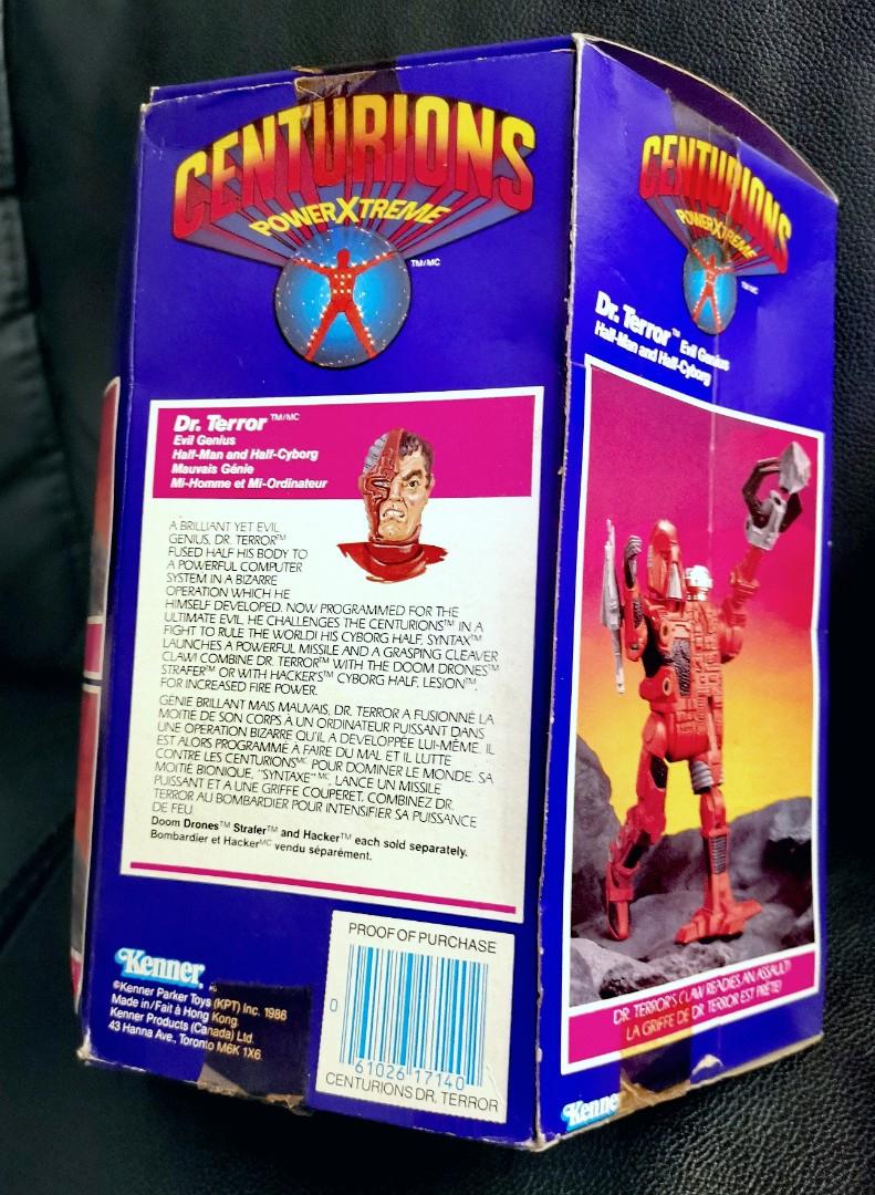 Vintage toy Centurions Dr Terror, Hobbies & Toys, Toys & Games on Carousell