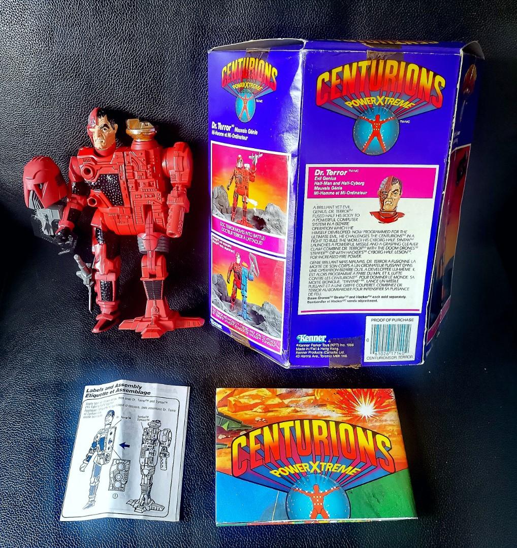 Vintage toy Centurions Dr Terror, Hobbies & Toys, Toys & Games on Carousell