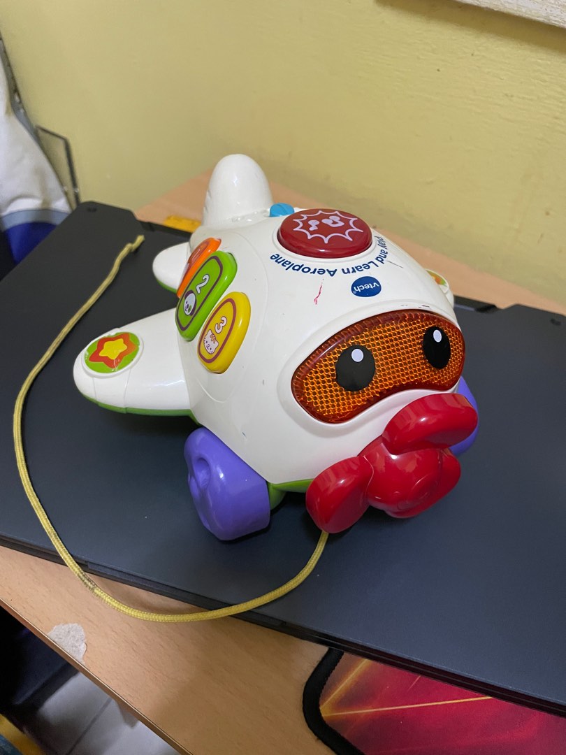 Vtech play and learn aeroplane, Hobbies & Toys, Toys & Games on Carousell