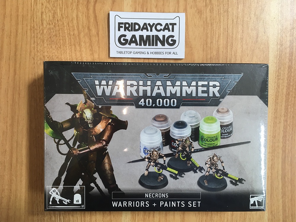 Warhammer 40000 Necron Warriors + Paints Set, Hobbies & Toys, Toys ...