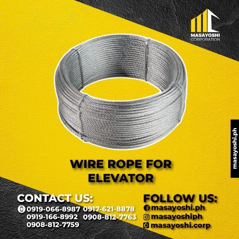 Wire Rope for Elevator | Wire Rope | Elevator Wire Rope | Lifting Wire ...