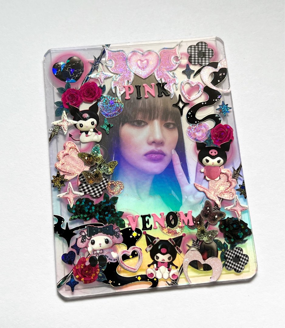 wts decorated toploader pink venom, Hobbies & Toys, Memorabilia ...