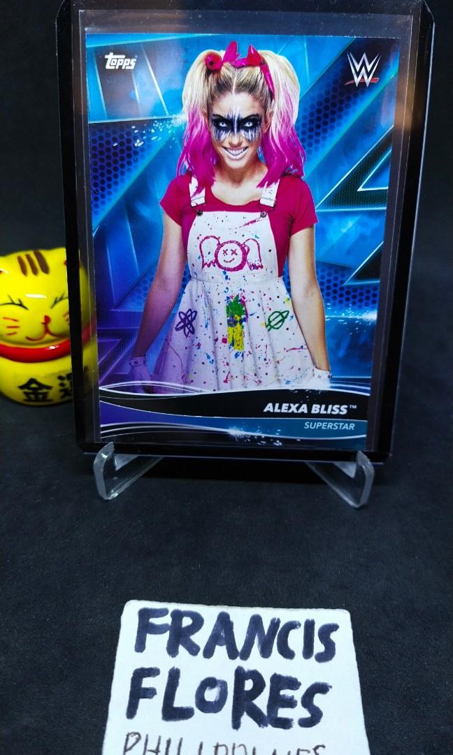 WWE / WRESTLING Card - ALEXA BLISS #4 (SUPERSTAR) TOPPS / YEAR 2021 ...