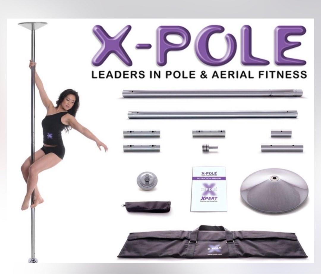 Xpole 40mm Original chrome (2014), Sports Equipment, Exercise & Fitness ...