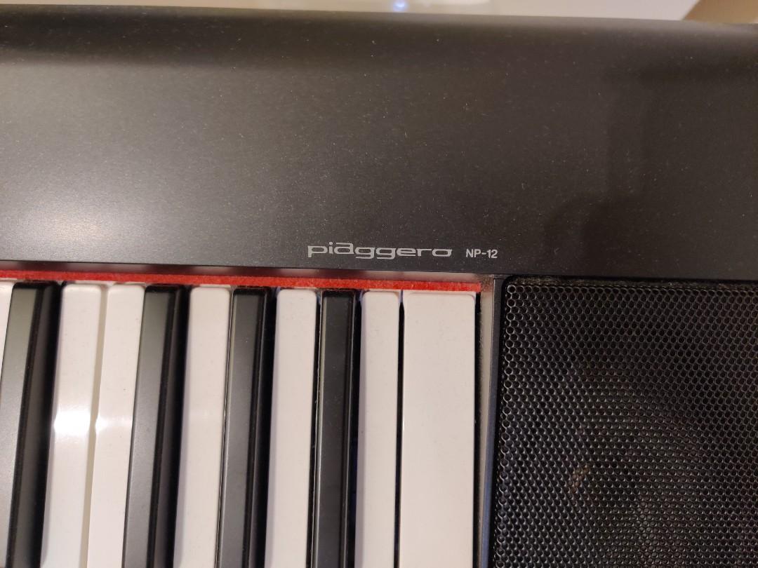 Yamaha Piaggero NP-12 Keyboard Piano, Hobbies & Toys, Music & Media ...