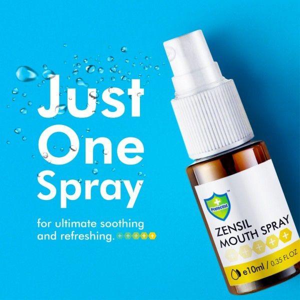 Zensil Mouth Spray, Beauty & Personal Care, Oral Care on Carousell