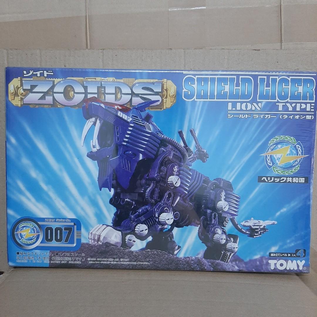 ZOIDS SHIELD LIGER Lion Type RZ-007 TOMY RZ 007 Figure, Hobbies & Toys ...