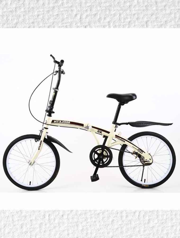 20 Inch 7 Speed Foldable bike Aluminium Frame Shimano Gear [Orange] Folding Bicycle Alloy ...