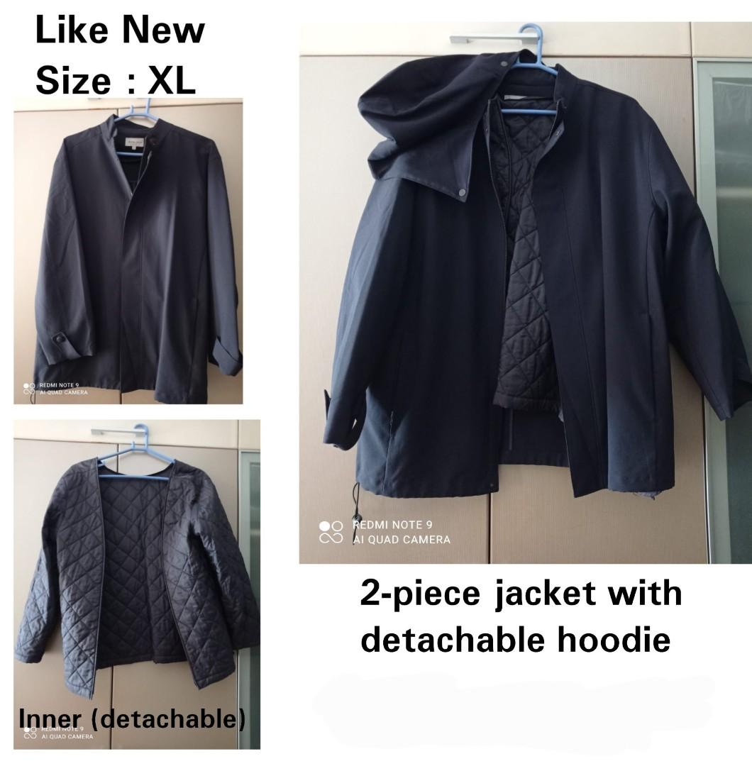 Detachable jacket, Men's Fashion, Coats, Jackets and Outerwear on Carousell