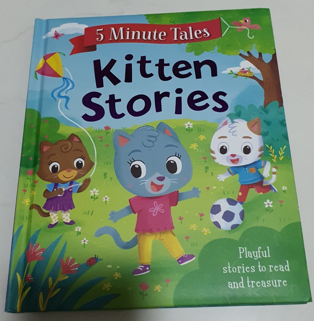 5 Minute Tales Kitten Stories, Hobbies & Toys, Books & Magazines ...