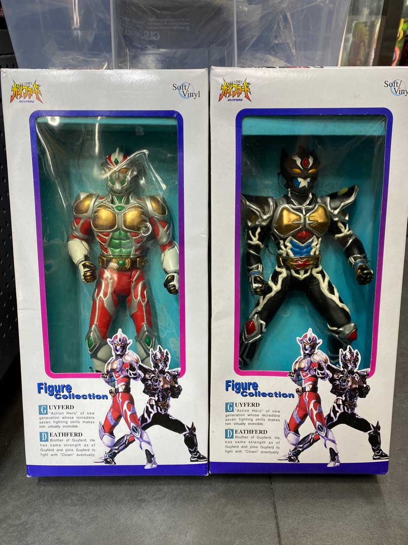已開封 CAPCOM TOHO 七星闘神 七星鬥神 GUYFERD 12吋 FIGURE 全2種, 興趣及遊戲, 玩具 & 遊戲類 ...