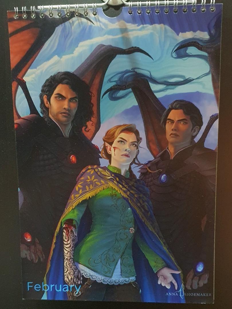 ACOTAR Calendar by various artists, Hobbies & Toys, Collectibles ...