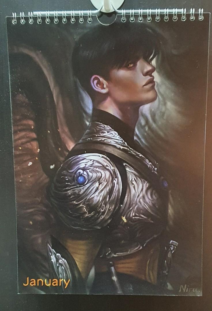 ACOTAR Calendar by various artists, Hobbies & Toys, Collectibles ...