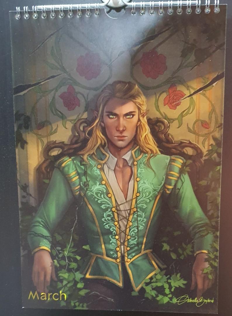 ACOTAR Calendar by various artists, Hobbies & Toys, Collectibles ...